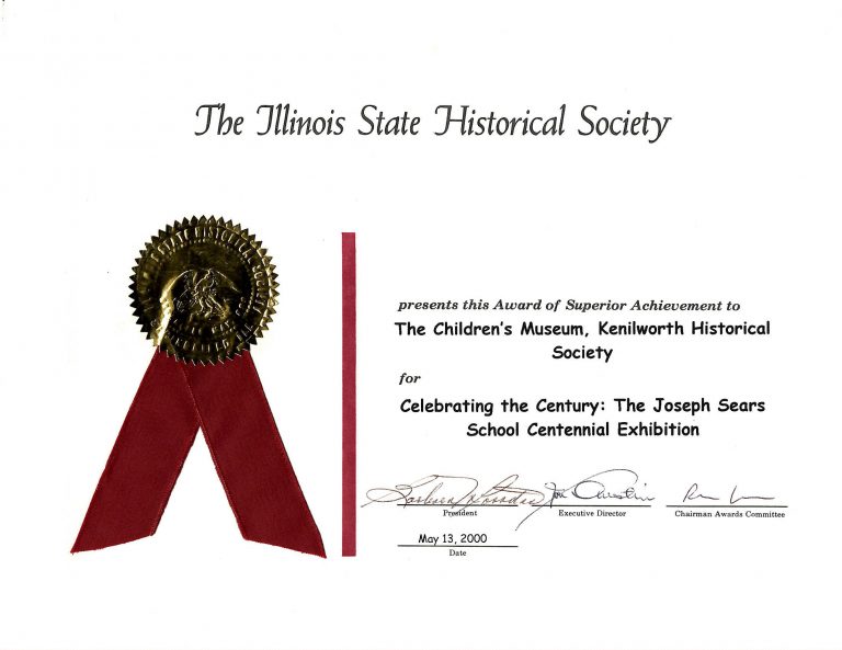 ISHS – Celebrating the Century: The Joseph Sears School Centennial ...